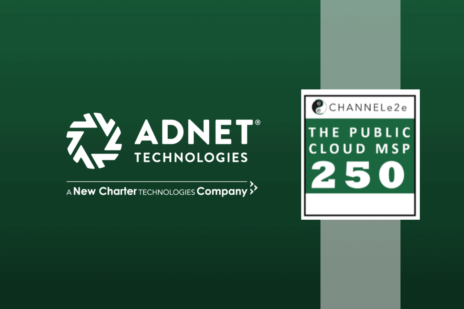 ADNET Named to Top 250 Public Cloud MSPs List by ChannelE2E